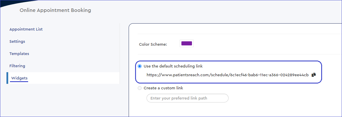 Online Appointment Booking Setup